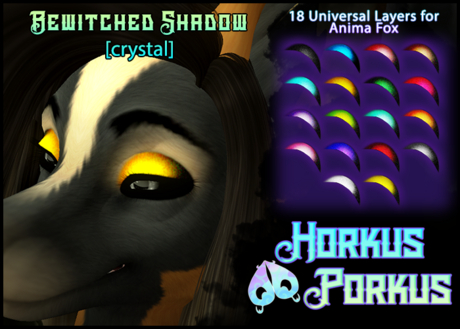 Second Life Marketplace - [HkPk] Bewitched Shadow for Anima Fox - Crystal
